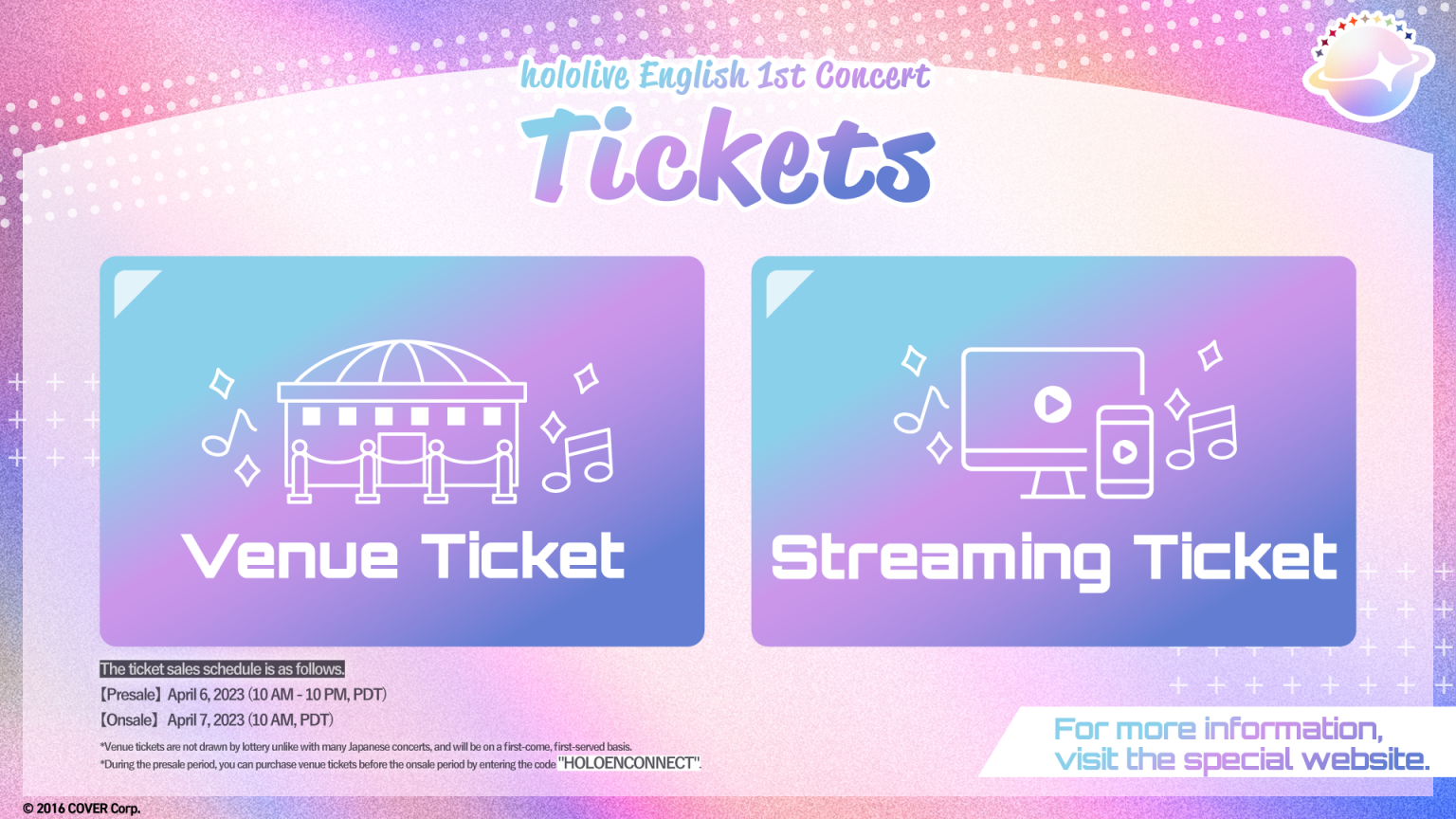 News | hololive English 1st Concert - Connect the World - Supported By ...