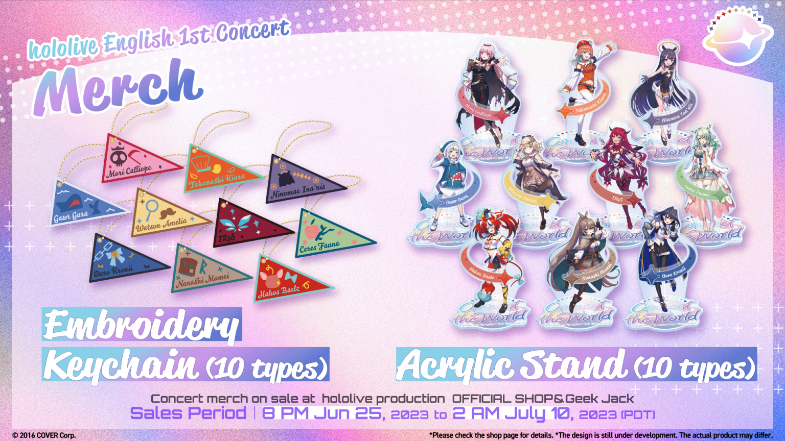 News | hololive English 1st Concert - Connect the World - Supported By ...